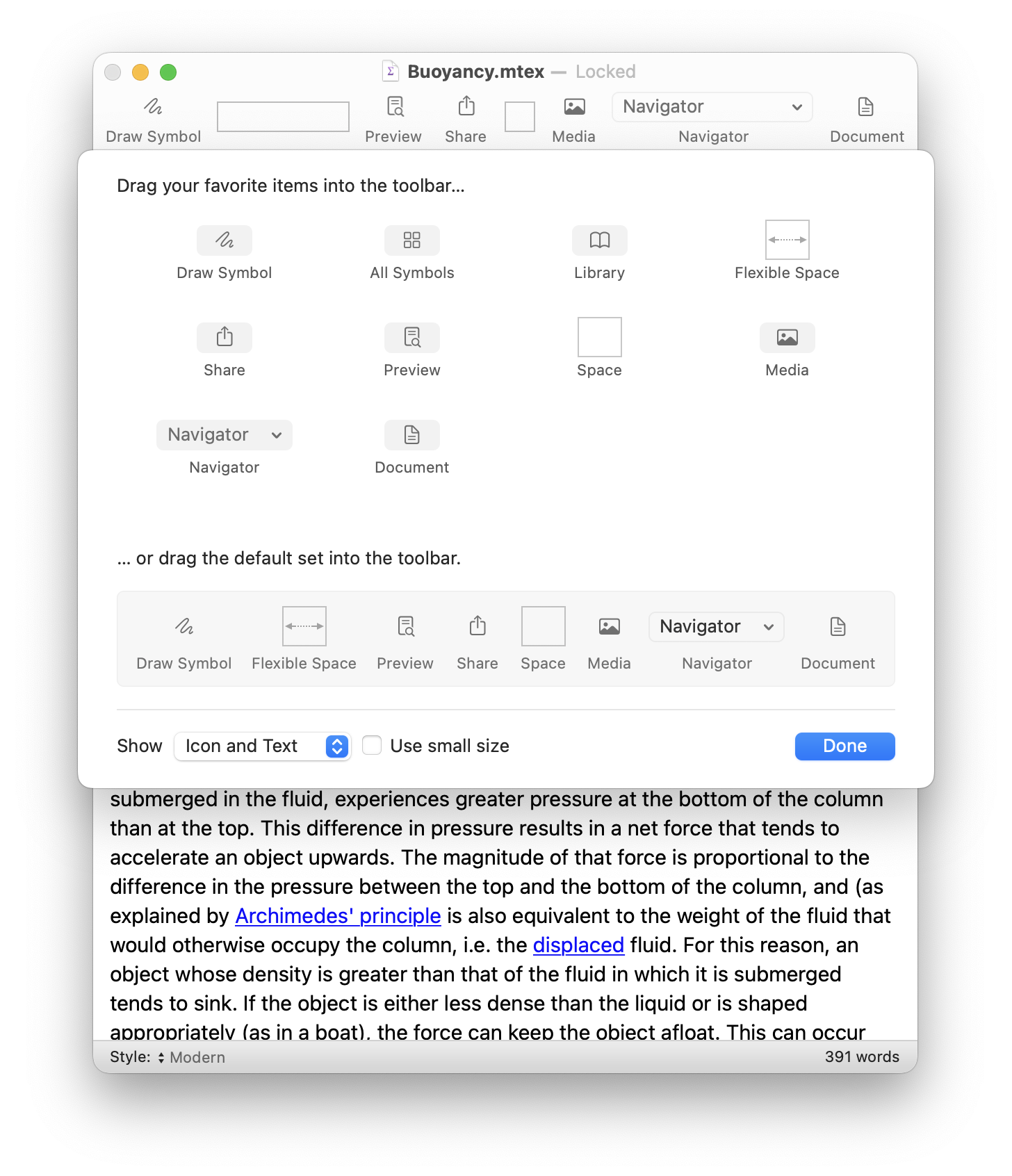 Customizability - Archimedes Documentation